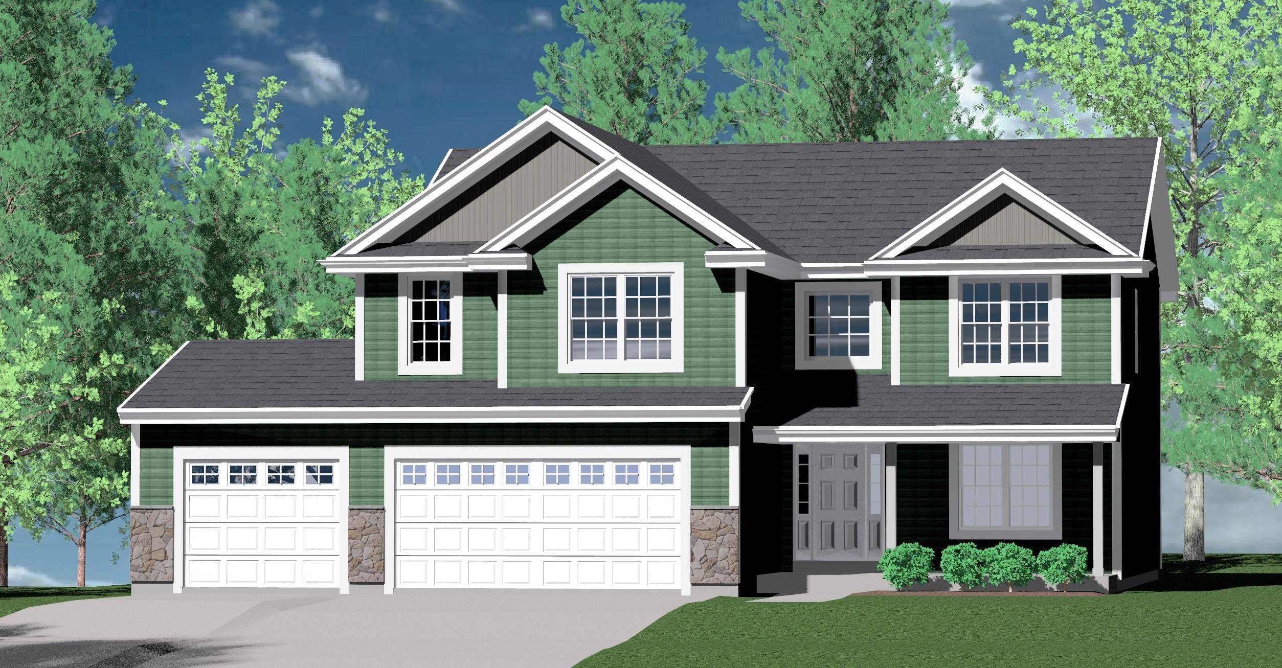 Madison Elite Oconomowoc Rendering – Kaerek Homes
